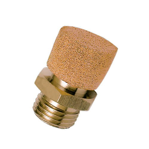 0672 00 10 Legris Silencer Male 1/8" Bspp (10) - J&J Air Systems