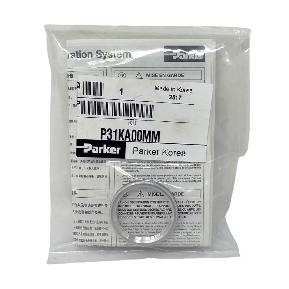 Parker P31KA00MM P31 Aluminium Panel Mount Nut